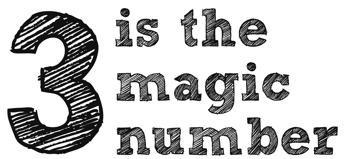 3 Is The Magic Number Voucher Green Saffron